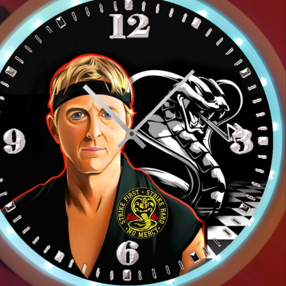unknow | Wall Decor | Cobra Kai Jonny Clock | Poshmark